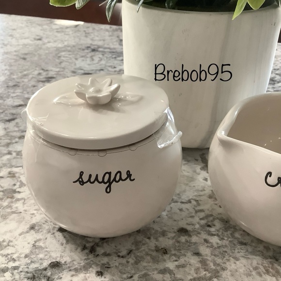 Rae Dunn | Dining | Rae Dunn Creamer And Sugar Bowl Set Vhtf | Poshmark